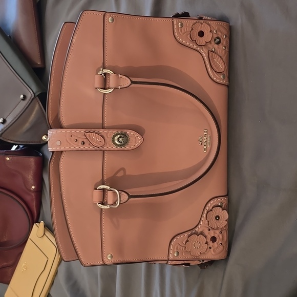 Coach | Bags | Coach Mercer Leather Satchel | Poshmark